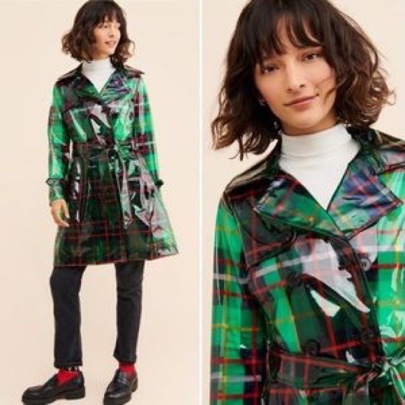 Anthropologie | Jackets & Coats | New Eva Franco Anthropologie Raincoat ...